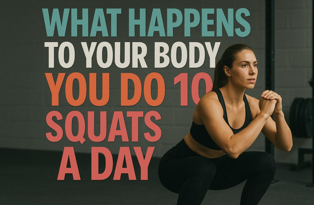 What happens to your body if you do 100 squats a day?